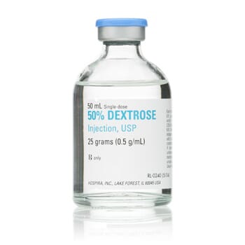 Dextrose 50% 25cc/25gm, 50mL vial - AED USA