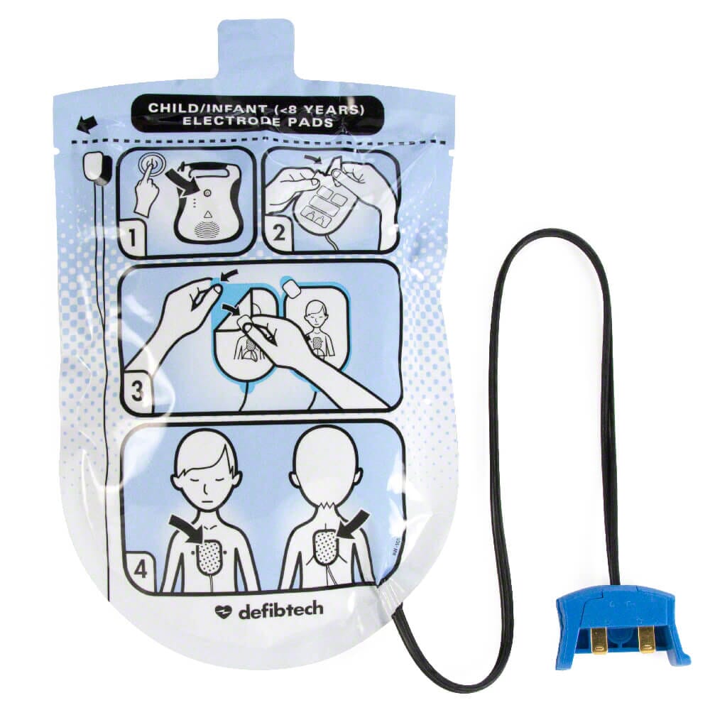 Defibtech Lifeline Pediatric AED Pads - AED USA