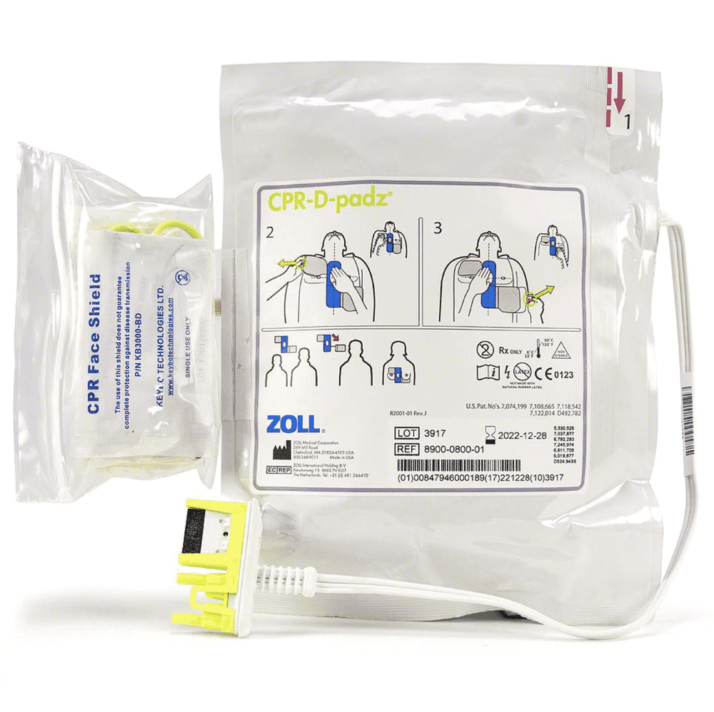ZOLL AED Adult CPR-D Pads | Protect It Dental